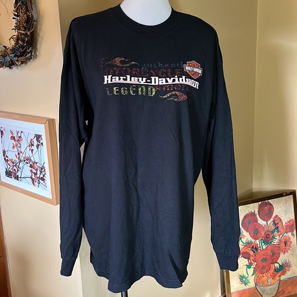 Harley-Davidson | Shirts | Vtg Usa Made Harley Davidson Sz Xl Dual ...